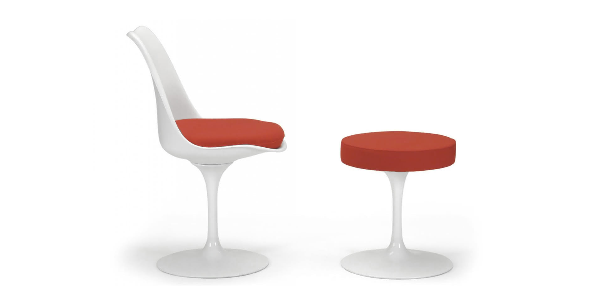 TULIP Pouf tabouret & Classic Design Italia